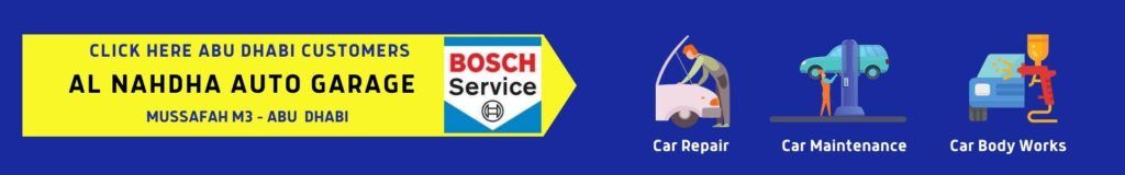 Car Repair |Bosch Car Service Center |Car Workshop Dubai