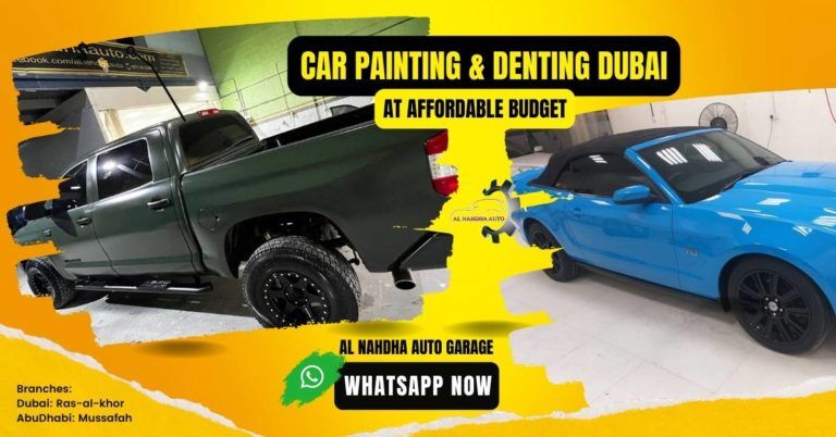 Best Car Bodyshop |Car Painting Dubai| Car Denting & Car Body Works