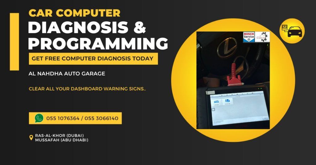 Car Computer Checking Dubai|Car Warning Lights Fix|Engine Light On Fix